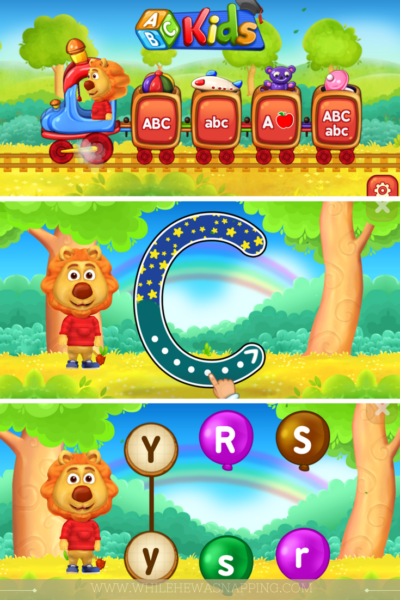 10 Irresistible ABC Apps that will help your preschooler | While He Was ...