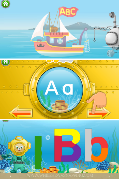 10 Irresistible ABC Apps that will help your preschooler | While He Was ...