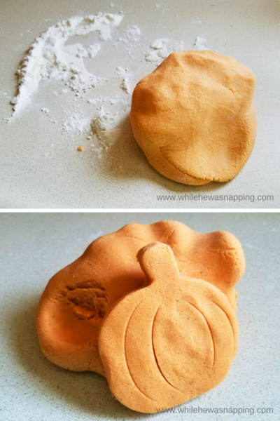 The Best Pumpkin Spice Play Dough Ever | While He Was Napping