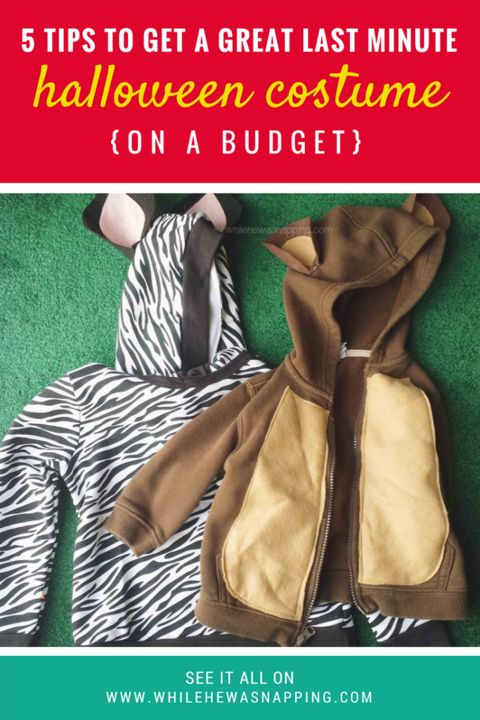 5 Ways to Get a Great Last Minute Halloween Costume {on a Budget ...