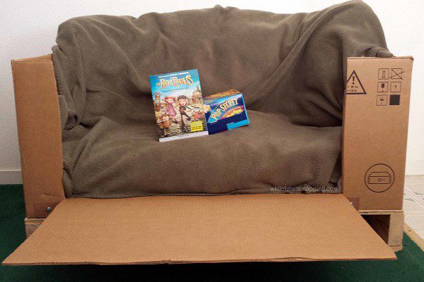 Box Couch Upcycle