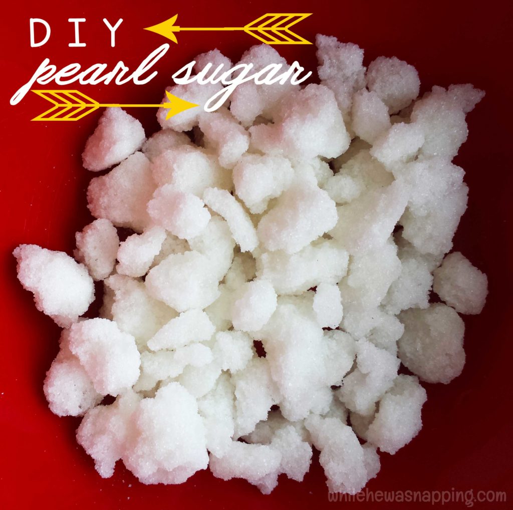 How to DIY Pearl Sugar and it's Super Cheap | While He Was Napping