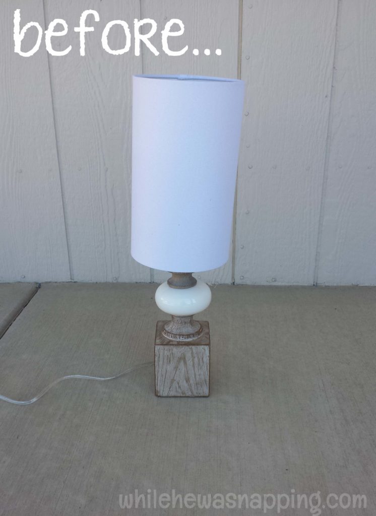 Encouraging Natural Sleep Spider-Man DIY Lamp Makeover | While He Was ...