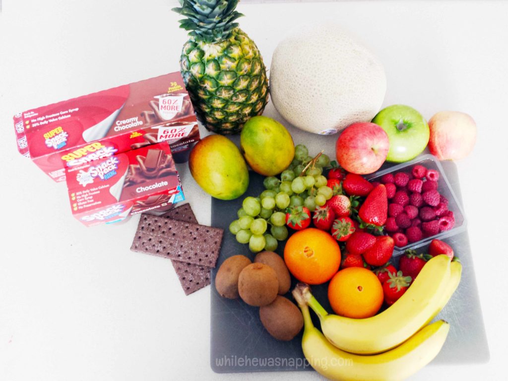 Fresh Fruit Pudding Flower Garden Snack Packs - Single-Serve, Easy ...