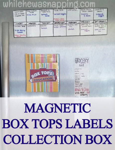 Keep Track of Your Box Tops Labels With a DIY Collection Container ...