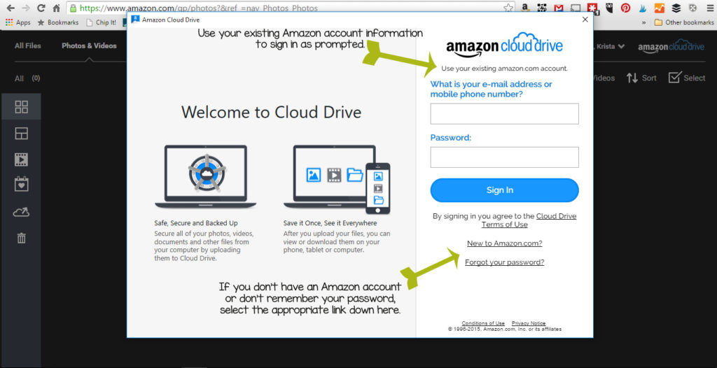 Save Your Memories with Amazon Cloud Drive | While He Was Napping