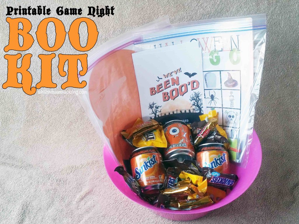 BOO It Forward with the Game Night BOO Kit | While He Was Napping