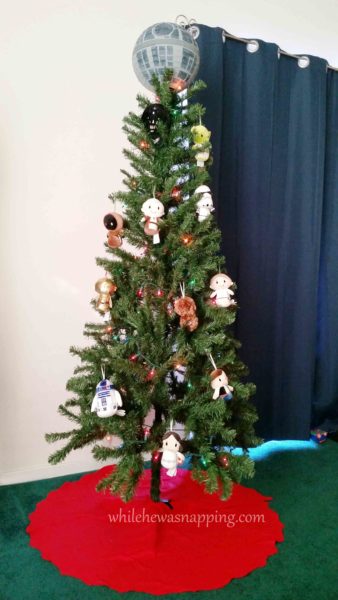 Star Wars Christmas Tree | While He Was Napping