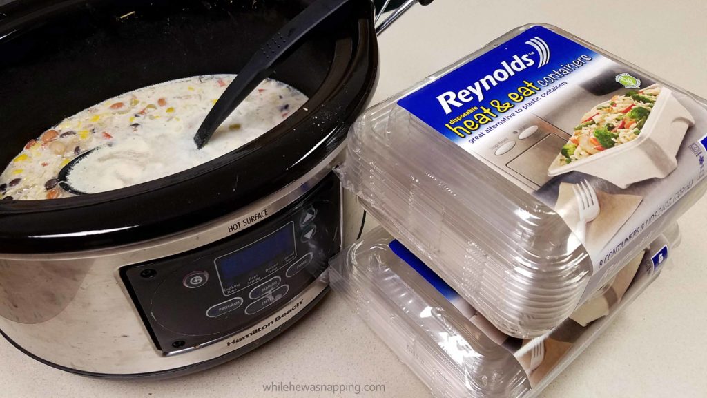 Triple Bean and Chicken Stew You Don't Have to Clean Up | While He Was ...