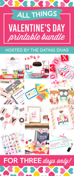 Make Celebrating Easy with The Valentine's Day Printables Bundle ...