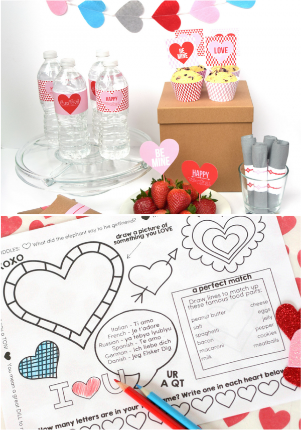 Make Celebrating Easy with The Valentine's Day Printables Bundle ...