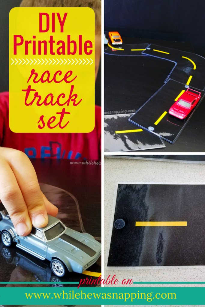 The Printable Toy Car Road Race Track Set your Kids will Love | While ...