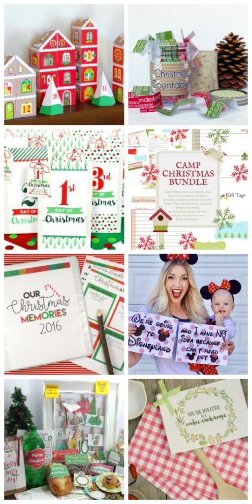 All Things Holiday Printable Bundle! | While He Was Napping