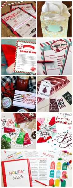 All Things Holiday Printable Bundle! | While He Was Napping